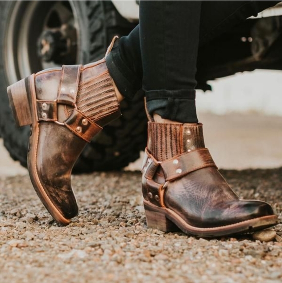 Freebird by Steven | Shoes | Freebird By Steven Whiskey Harness Boots 1 ...